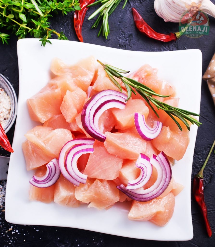 Chicken Boneless Mix Cubes – Deenaji
